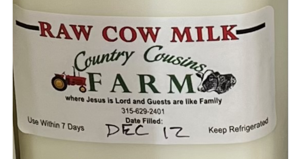 Campylobacter infections in New York traced to raw milk; warning issued ...